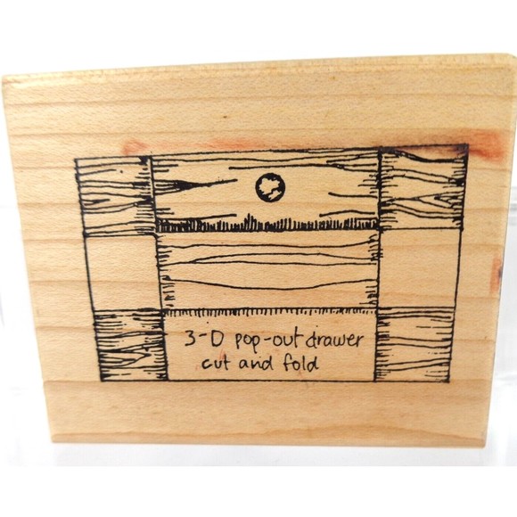 Stampourri | Other | Vintage Stampourri 3d Pop Out Drawer By Lisa ...